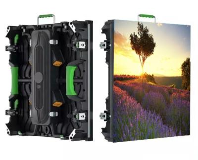 China Giant Series 500x500mm Rental LED Screen 3840Hz Removable Power Box for sale