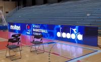 China Stadium Perimeter LED Display with High Energy Efficiency High Flame Retardant Level and 7000 Nits Brightness for sale