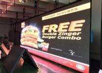 China Fast Install External P4 Led Screen , Clear Led Advertising Signs Wall for sale
