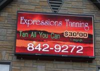 China 281 Trillions P10 Full Color Led Display , Single Face Led Panel Screen for sale