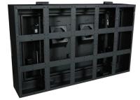 China Front Access Led Display P6 RGB Wall Mounted Single Face For Outdoor for sale