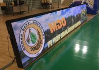 China Football Led Perimeter Display P10  ,  281 Trillions Rgb Aluminium Led Panel for sale