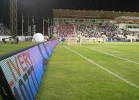 China Electronic Stadium Perimeter Led Display Scoreboards P12 For outdoor for sale
