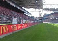 China Soccer Sports Perimeter Led Display , P12 Digital Led Outdoor Tv Billboard  for sale