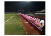China Soccer Sports Perimeter Led Display , P12 Digital Led Outdoor Tv Billboard  for sale