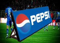 China High Brightness Led Stadium Display , P8 Clear Led Video Display Board for sale