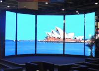 China 4.81mm Led Curved  Display 1920hz High Refresh Rate With Adjustable Angle for sale