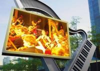 China External Front Service Led Advertising Display Signage 5mm Pixel 160 Degree for sale