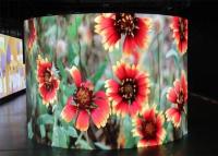 China High Brightness P8 Curved Led Screen Outdoor Arc Shaped For Advertising for sale