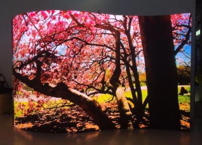 China High Definition P4 External Curved Led Screen Advertising Digital Video Wall for sale