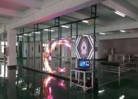 China Ip65 Waterproof Transparent Led Display Hd Video Wall / Curtains 5mm X 6mm for sale