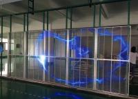 China Ip65 Waterproof Transparent Led Display Hd Video Wall / Curtains 5mm X 6mm for sale