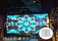 China Ultra Thin P10 Transparent Led Display Mesh With 80% Transparency for sale
