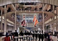 China 80% High Transparency High Brightness Glass Wall Led Screen 5 X 8mm for sale