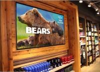 China Clear P2 Commercial Led Display Small Pitch 256 X 128mm Video Wall for sale