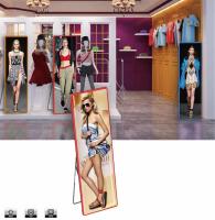 China Advertising Front Service Led Display Screen 1.9mm Poster Mirror for sale