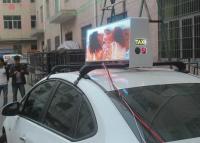 China Led Full Color Screen Ip65 , Taxi Led Sign for Outdoor Advertisement for sale