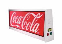 China P4 External Advertising Car Led Sign Display Wireless Control High Brightness for sale