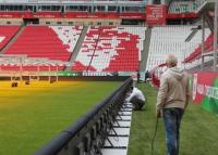 China High Resolution Sports Led Display Screen , P8 Football Advertising Boards for sale