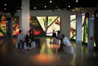 China Black Smd Hd Led Display 1.87mm Tv Studio Traffic Center With Colorlight System for sale