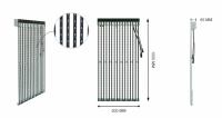 China P15.6-31.25 Outdoor LED Mesh Screen 500x1000mm Cabinet Transparent LED Display for sale