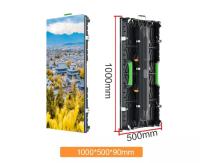 China Lightweight Giant Series 500x500mm Rental LED Screen 3840Hz Removable Power Box for Event Displays for sale
