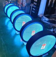 China Outdoor P4mm HD LED Display Circular Advertising Screen with Front Maintenance Method Diameter 60CM for sale