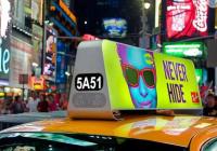 China Double-Sided Taxi LED Display P2.5 with High Brightness Wireless 4G Car Electronic Screen GPS Positioning for sale