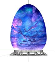 China Outdoor SMD Egg-Shaped LED Screen P5 Creative And High-Performance For Your Business for sale