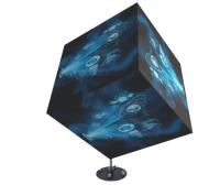 China 360° HD Display Cube HD LED Display Aluminum Cabinet for High Impact with Flexible Installation at Events and Retail for sale