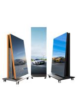 China Foldable LED Poster With P1.25mm Pixel Pitch 46kg Cabinet Size 640x1920mm For Dynamic Advertising In Shopping Centers for sale