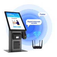 China Smart Self-Service Kiosk: Elevate Customer Experience with Technology LCD for sale