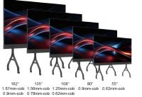 China 135-Inch P1.56 2K Smart Conference COB Screen All-in-One Design Dolby Audio Easy Setup for sale