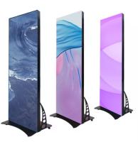 China Creative Indoor  P2.5 LED Poster Screen for Advertising with High Resolution and Brightness 640x1920mm Panel Size for sale