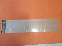 China Indoor Ultra-Thin P6 Flexible Transparent LED Film Display 85% Transparency 3000 Nits 1000mm x 240mm for sale