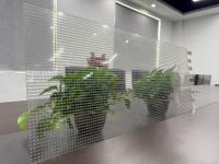 China Indoor Ultra-Thin P8 Flexible Transparent LED Display with 85% Transparency and 3500 Nits Brightness for sale