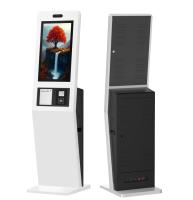 China All-in-One Capacitive Touch Kiosk with Biometric Precision and Cinema-Quality Display for Multi-Media Flexibility for sale