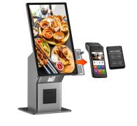 China 2K LCD Screen Self-Service Kiosk with Anti-Glare Coating and 21.5