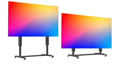 China 135 inches P1.56 Full HD LED All in one TV Folding Design Liftable Screen with Dolby Audio for Smart Conferences Easy Setup for sale