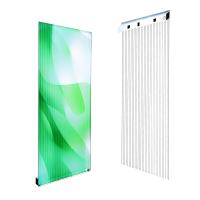 China Indoor P6.5mm LED Transparent Film Screen with 5500nit Brightness and 3840Hz Refresh Rate for High Clarity Display for sale