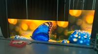 China DualBright Double-Sided LED Video Wall with 3840Hz Refresh Rate, Front-Maintenance, and 5000:1 Contrast Ratio for Indoor Commercial Use for sale