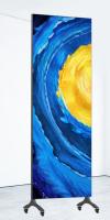 China 3000nit High Brightness GOB P1.25 LED Poster with Ultra-thin 33mm Cabinet and Front Access Service for Indoor Advertising for sale