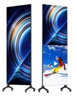 China 3000nit High Brightness GOB P1.25 LED Poster with Ultra-thin 33mm Cabinet and Front Access Service for Indoor Advertising for sale