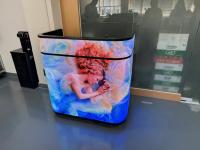 China Indoor Creative GOB LED Video Wall with P1.86 Pixel Pitch 600nit Brightness and Front Maintenance for Corporate and Exhibition Use for sale