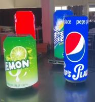 China GOB P1.86mm Can-Shaped LED Display with 50L Integrated Refrigeration and 3840Hz Refresh Rate for Retail Engagement for sale