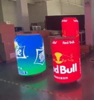 China Cylindrical GOB P1.86mm LED Display with 50L Refrigeration and 3840Hz Refresh Rate for HD Visuals and Chilled Beverages for sale