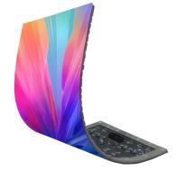 China P1.538mm Pixel Pitch Flexible LED Screen with 7680Hz Refresh Rate and Front Service Maintenance for Ultra-HD Curved Displays for sale