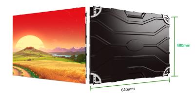 China SMD2121 HD 4K Indoor P3 LED Video Wall with 3840Hz Refresh Rate and Die Cast Aluminum Cabinet Featuring Front Magnetic Service for sale