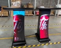 China P1.86mm GOB Podium LED Display with 600nits Brightness Front Access Maintenance and 480x960mm Size for Indoor Use for sale
