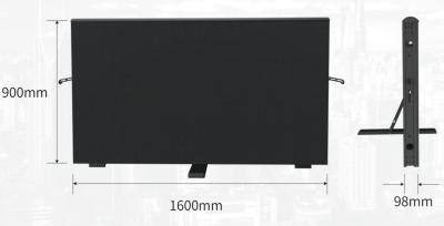 China Outdoor P8.33 Perimeter LED Display with 7000nits High Brightness 3840Hz Refresh Rate and Front & Rear Maintenance for sale
